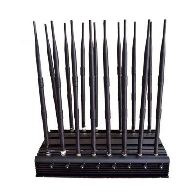 China Jammer,Cellphone jammer,16 Antennas All Bands cellphone Jammer 130-2700mhz for sale