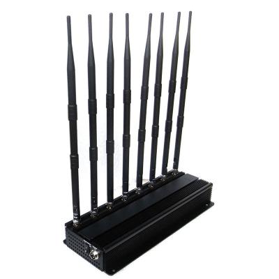 China Jammer,Cellphone jammer,8 Antennas 20 watt High Power GPS/ WiFi/ 4G(LTE+Wimax) Jammer for sale