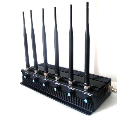 China WIFI 2.4GHZ 5GHZ CELLPHONE  JAMMER UP TO 50M for sale
