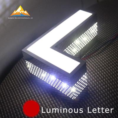 China High Brightness Side Punching Signage Bespoke Illuminated Sign Letters for sale