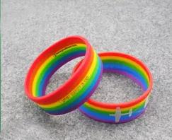 China Customized silicone wristbands offering custom text options suitable for campaigns corporate gifts and awareness drives for sale