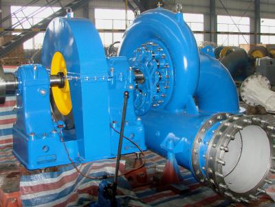 China Klein Horizontaal Francis Hydro Turbine, 100KW ~ 50MW Klein Horizontaal Francis Turbine Te koop