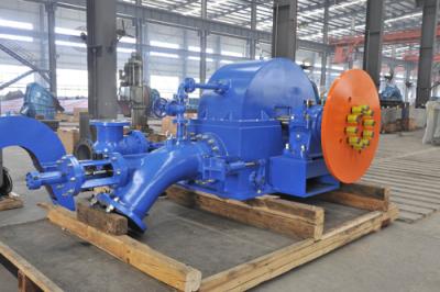 Cina L'alta unità orizzontale capa della turbina Pelton, 200kw-20mw Doubl dota la turbina d'un polverizzatore di idro di Pelton in vendita