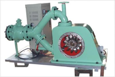 Cina Doppia unità orizzontale della turbina Pelton dell'ugello, piccolo generatore a turbina di idro di scarico in vendita