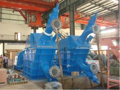 Cina turbina con il doppio ugello, turbina idraulica di Pelton della testa di 1000m - di 80 idro per la centrale elettrica in vendita