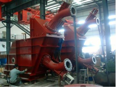 Cina Unità orizzontale della turbina Pelton dei doppi ugelli, tipo ad irraggiamento libero idro turbina di impulso di potere in vendita