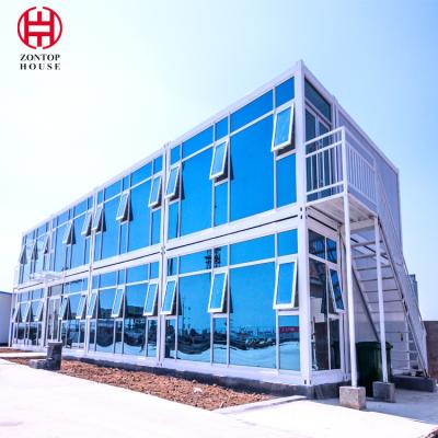 China Zontop  Portable Storage  Flat Packed  Luxury Prefabricate Living Shipping  Modular 20ft  40ft  Prefab Bolt Container Ho for sale
