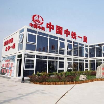 China CE high quality two storey apartment container hotel house for sale for sale