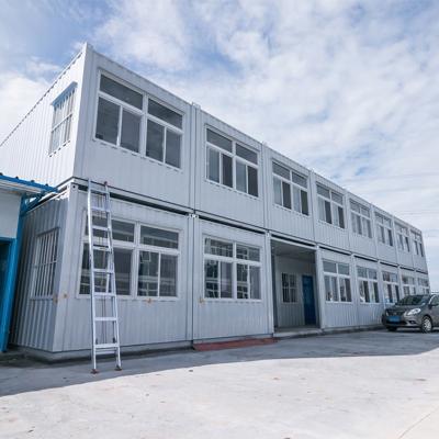 China Zontop Design Temporary Building Prefab Container House Easy Install Steel Structure  House Modern Home for sale