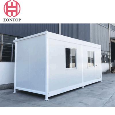 China Zontop  luxury 40 feet stackable flat pack fully furnished prefabricated  storage prefab  container  home house for sale