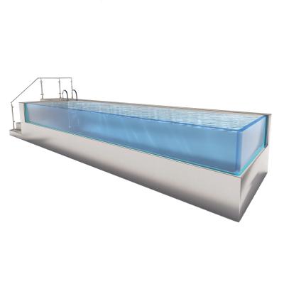 Cina Piscine di ginnastica Piscine infinite Container di spedizione Piscine di piscina Spa Piscine Piscine in acciaio inossidabile in vendita