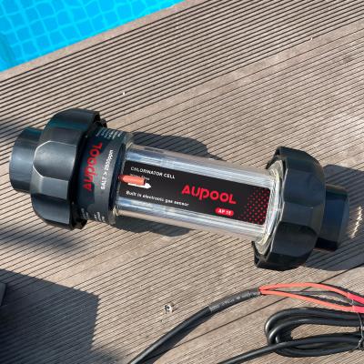 China 110-265V Input Salt Chlorinator For Swimming Pool 100.4-190.1 Watts Power Consumption for sale