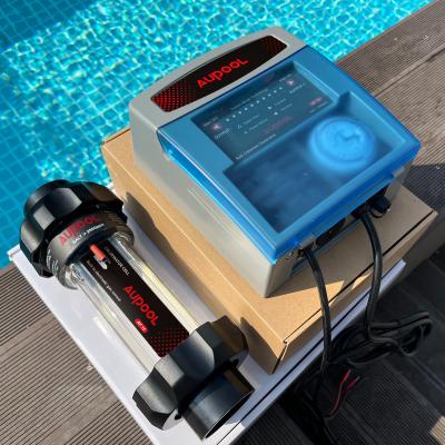 China 110-265V Input Salt Chlorinator For Swimming Pool 100.4-190.1 Watts Power Consumption for sale
