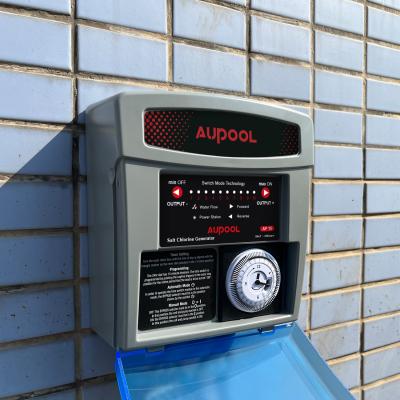 China AMPS Output 2.8 To 6.2 Custom Logo Salt Chlorinator For Acrylic Swimming Pools for sale