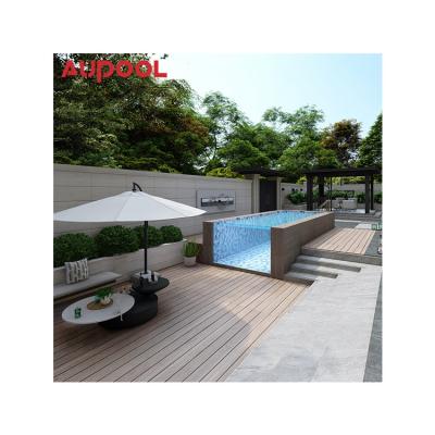Cina AUPOOL Serie 2000L Allenatore standard controcorrente piscina trasparente laterale lunga in vendita
