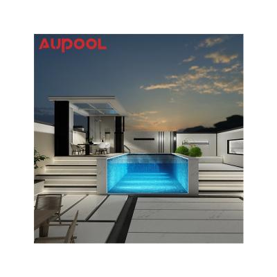 Cina AUPOOL Serie 2000L Allenatore standard controcorrente piscina trasparente laterale lunga in vendita