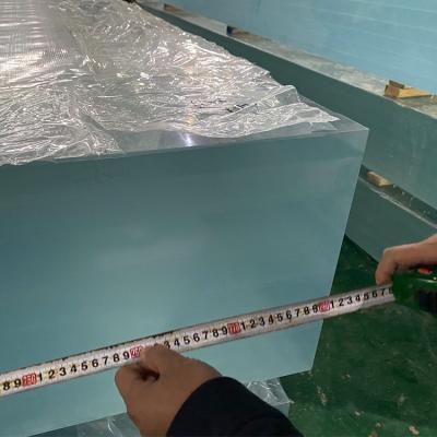 China Instalação de janelas de piscina de hotel Aupool Janela de piscina não amareladora para piscinas de contentores à venda