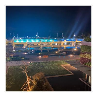 Cina Facile da installare AUPOOL 50mm trasparente spessa lamiera di vetro acrilico per dimensioni personalizzate piscina in vendita