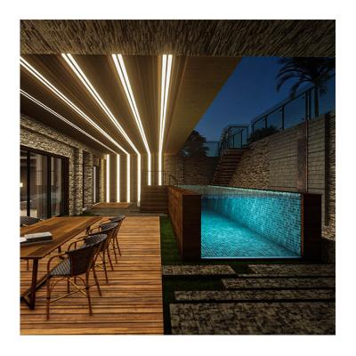 Cina Lucite Acrylic Above Ground Container Modulare Home Pool con Disegno di Finestra a Parete Chiara in vendita