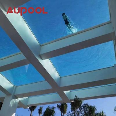 Cina Piscine esterne di design moderno Acrilico Piscine esterne 100% Lucite PMMA Importate in vendita