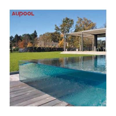 Cina Piscine personalizzate facili da installare con finestre in acrilico e pannelli di legno in plastica in vendita