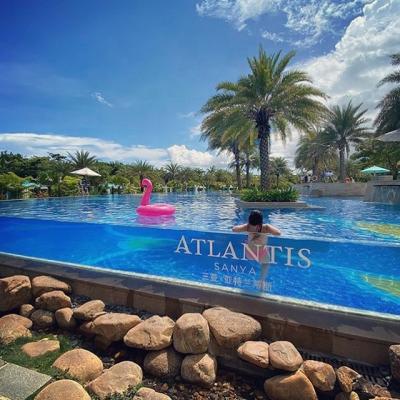 Cina Trasmissione di luce ad alta trasparenza Università su misura Piscina di superficie in vendita