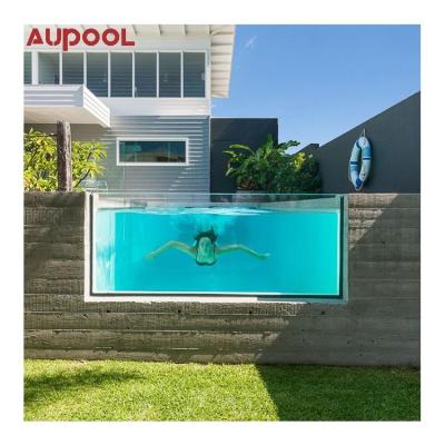 Cina Piscine prefabbricate con telaio in acciaio montato con telaio in metallo con filtro acrilico e sabbia trasparente in vendita