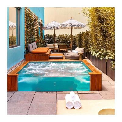 Cina Finestra con pannello di vetro PMMA Lucite Plexi per piscina facile da pulire in vendita