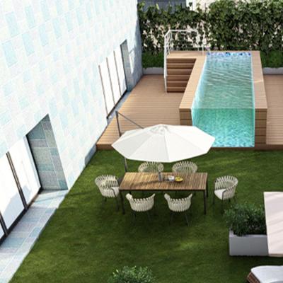 Cina Piscina prefabbricata di lusso con design moderno e materiale acrilico lucito in vendita