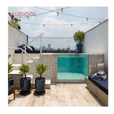 Cina Spa di nuoto in fibra di vetro a 100% di lucite PMMA acrilica importata per piscina interna esterna in vendita