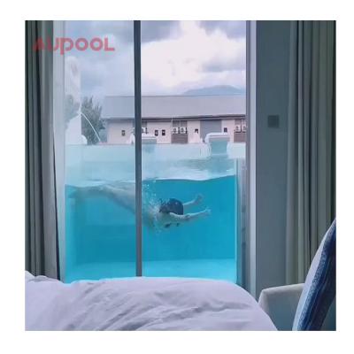Cina Spa di nuoto in fibra di vetro a 100% di lucite PMMA acrilica importata per piscina interna esterna in vendita