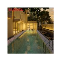 China Customizable Function Tempered Float Glass Sheet for Customized Swimming Pools Durable for sale