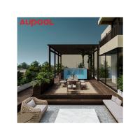 China Customizable Function Tempered Float Glass Sheet for Customized Swimming Pools Durable for sale