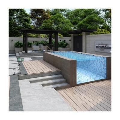 China Instalação fácil Piscina pré-fabricada de plexiglás acrílico com vantagem de montagem rápida à venda