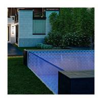China Endless Function Prefab Pool with Acrylic Panel Window and Stainless Steel Construction for sale