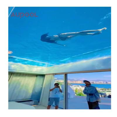 Cina La domanda del cliente è stata soddisfatta AUPOOL Hotel progetto piscina per il Getawa perfetto in vendita