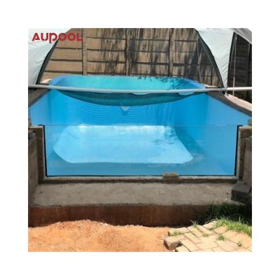 Cina Pannello di piscina in cortile di alta durezza superficiale di acrilico lucite in vendita