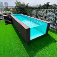 China 10 Working Day Lead Time Acrylic Mini Modular Pool Construction for Easy Installation for sale