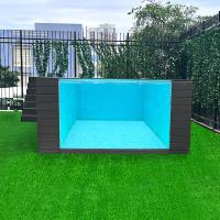 China 10 Working Day Lead Time Acrylic Mini Modular Pool Construction for Easy Installation for sale