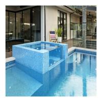 China Acrylic Villa Pool 6ft Deep Balboa Controlled Rectangular Above Ground Swim Pool for sale
