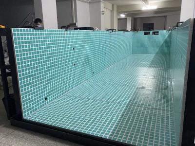 Cina Piscine acriliche senza confini per alberghi 43m3 Piscine capacità d'acqua 3050KGS Peso netto in vendita