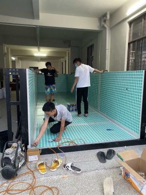 Cina Piscine acriliche senza confini per alberghi 43m3 Piscine capacità d'acqua 3050KGS Peso netto in vendita