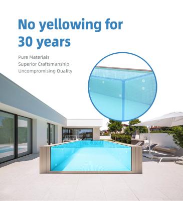 Cina Piscina Modulo Moderna Piscina per famiglie con certificato TUV e fibra di vetro prefabbricata in vendita