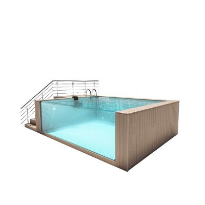 Cina Piscine prefabbricate in acrilico di lusso 1500KGS in vendita
