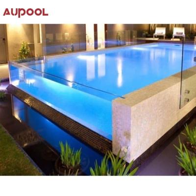 Cina Parco giochi all'aperto Lastra di vetro acrilico personalizzata per piscine familiari sul parco giochi in vendita