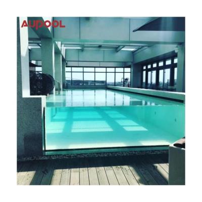 Cina Parco giochi all'aperto Lastra di vetro acrilico personalizzata per piscine familiari sul parco giochi in vendita