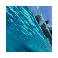 China Endless Large Clear Acrylic Shell Wall Mounted Filter for Customized Size Swimming Pool for sale