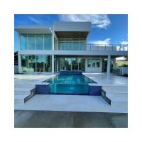 China Endless Large Clear Acrylic Shell Wall Mounted Filter for Customized Size Swimming Pool for sale