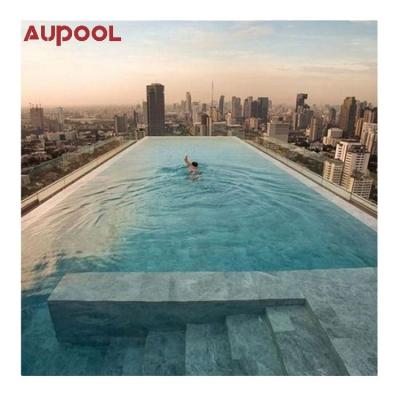 Cina Contenitore per piscine foglio di vetro Plexiglass acrilico per la progettazione di piscine esterne infinite in vendita