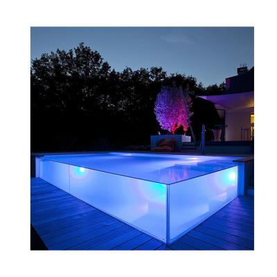 Cina AUPOOL Fibra di vetro Cocktail Conchiglie di piscina per alta trasmissione della luce 93% Piscine modulari in vendita